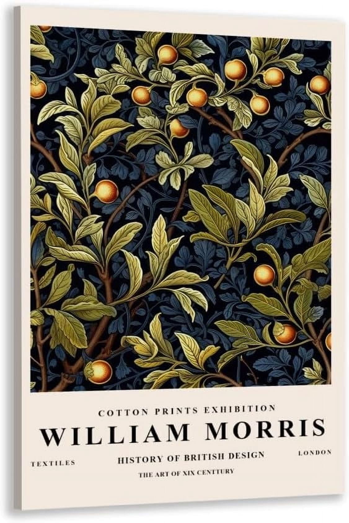 Asdg12s -William-Morris-Poster-William-Morris-Wall-Art-Fruit-Print ...