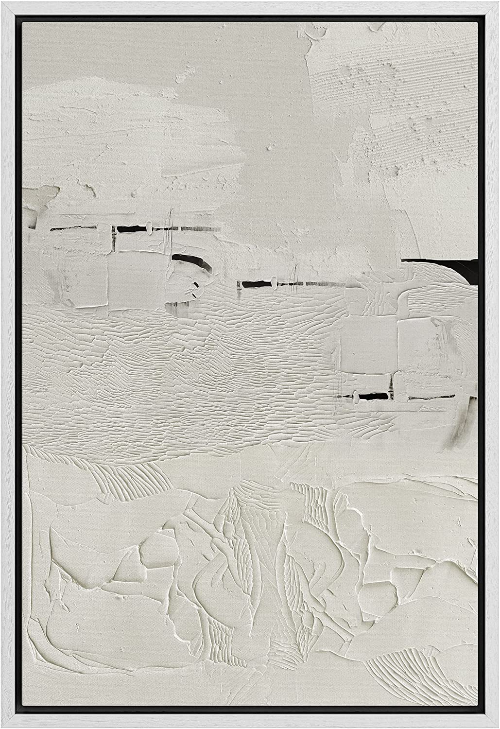 Asdg12s d Canvas Print Wall Art Grunge Paint Stroke Landscape Abstract ...