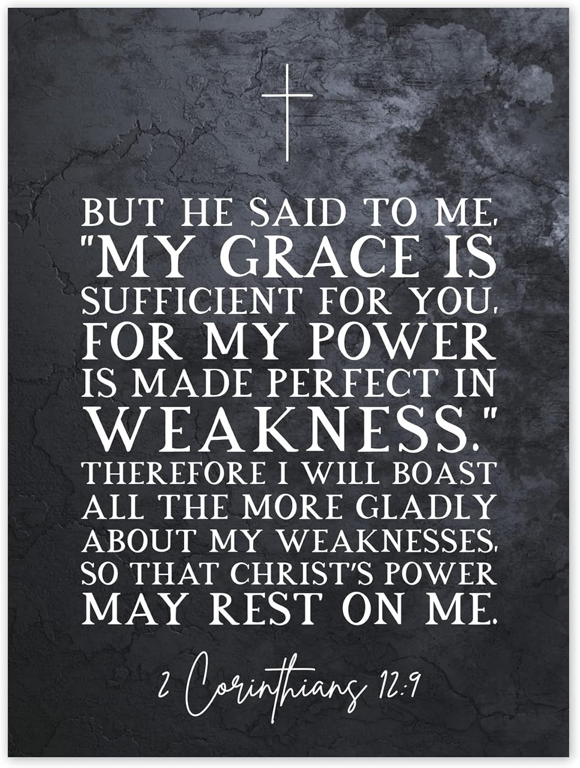Asdg12s poster -2-Corinthians-12:9-Made-Perfect-in-Weakness-Christs-Power-Rests-in-Me-Christian ...
