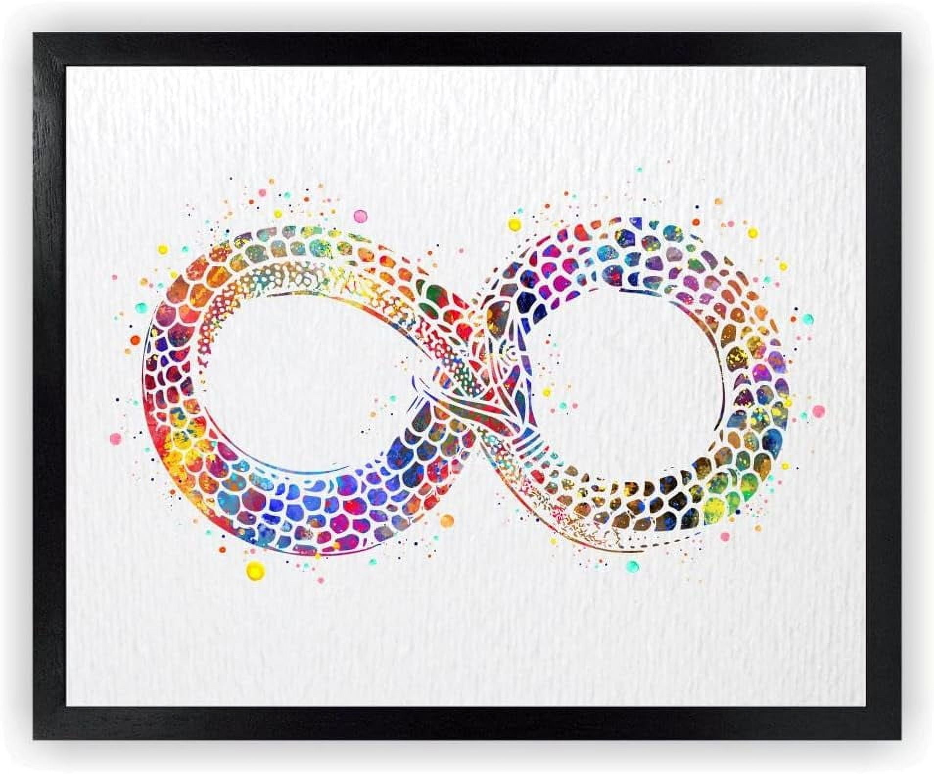 Asdg12s-poster-8X10-UnUnframedd-Ouroboros-Serpent-Infinity-Symbol ...