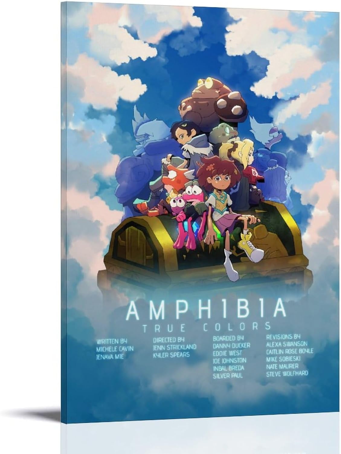 Asdg12s Amphibia Cover Poster for Room Aesthetic Poster Decorative ...