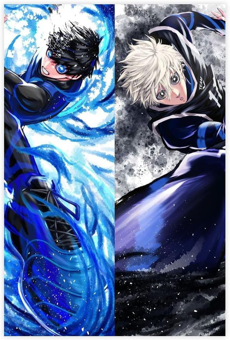 Asdg12s poster-Blue-Lock-Manga-Poster-11-Canvas-Poster-Wall-Art-Decor ...