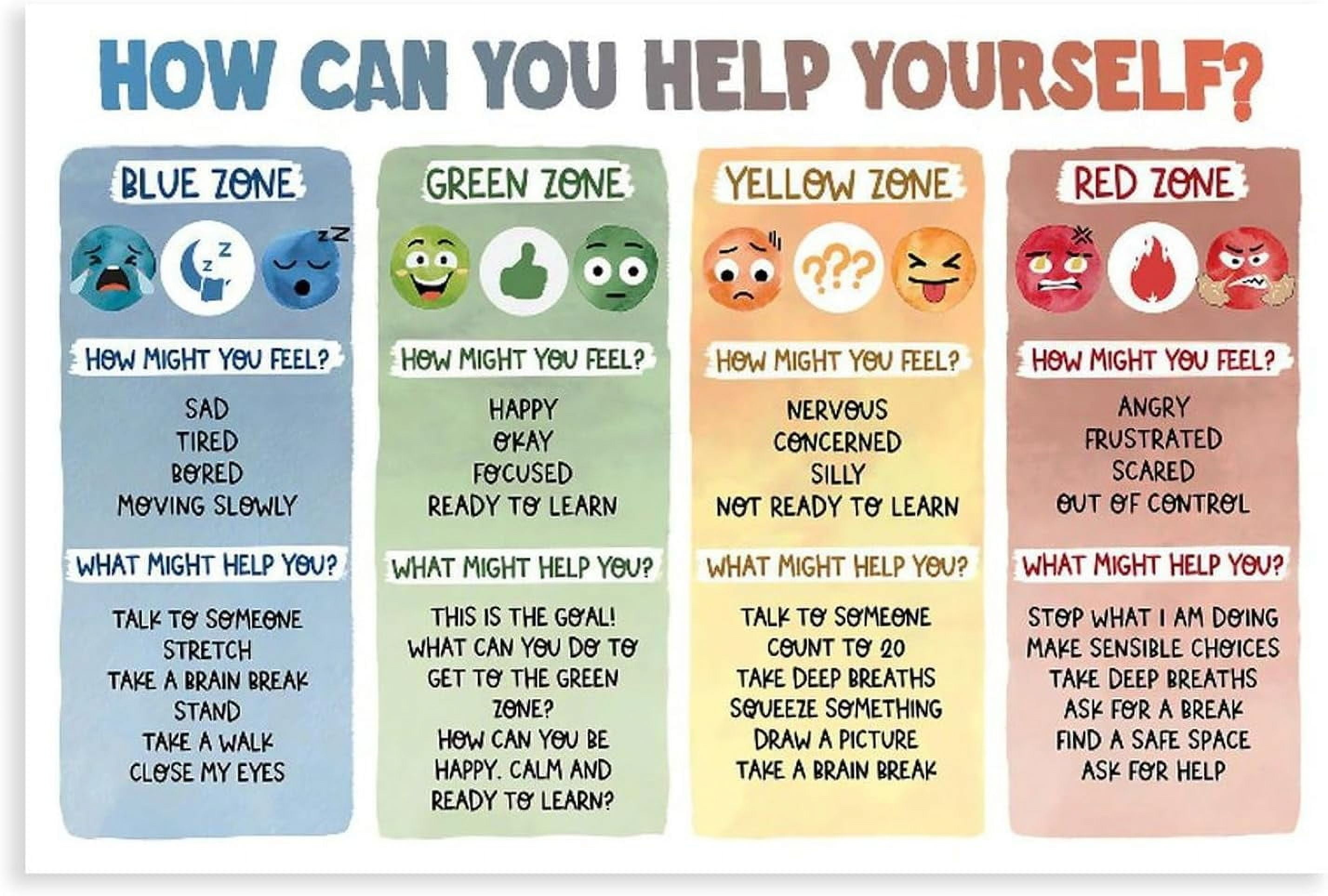 Asdg12s poster Children's-emotional-charts-Educational-Emotional-Poster ...