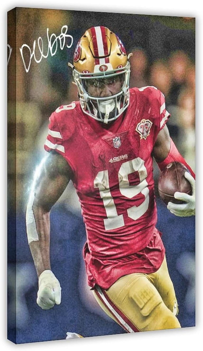 Asdg12s poster Deebo-Samuel-Poster-Canvas-Poster-Wall-Art-Decor-Print ...