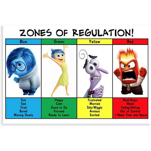 Asdg12s poster-Emotional-Management-Zones-Of-Regulation-Educational ...
