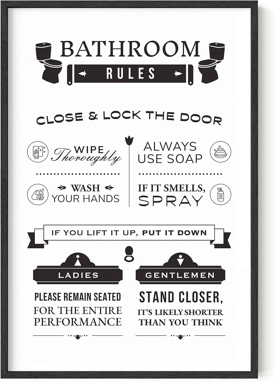 Asdg12s poster-Funny-Bathroom-Decor-&-Bathroom-Signs---Funny-Bathroom ...