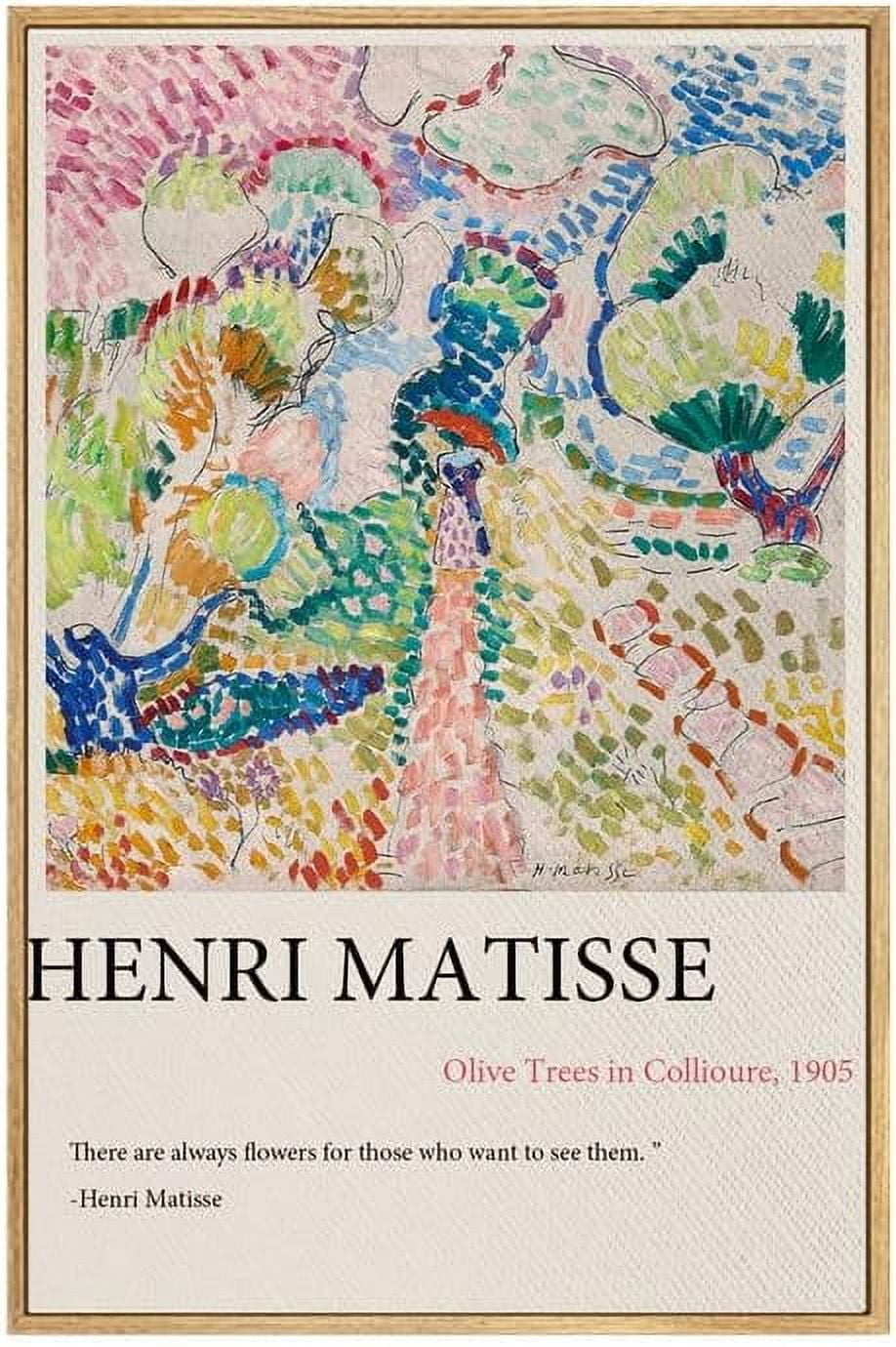 Asdg12s poster-Henri-Matisse-Canvas-Wall-Art-Print-Olive-Trees-in ...