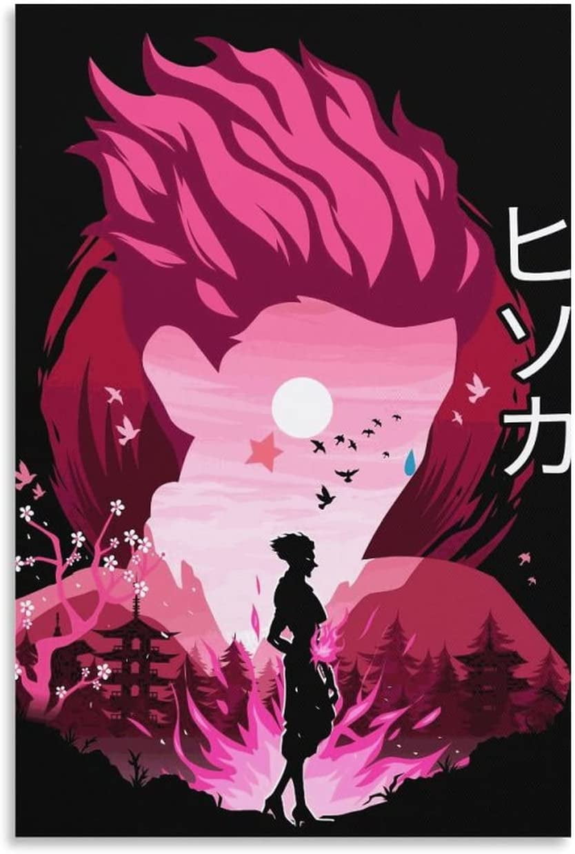 Asdg12s poster-Hisoka-Poster-Canvas-Wall-Art-Painting-Posters ...