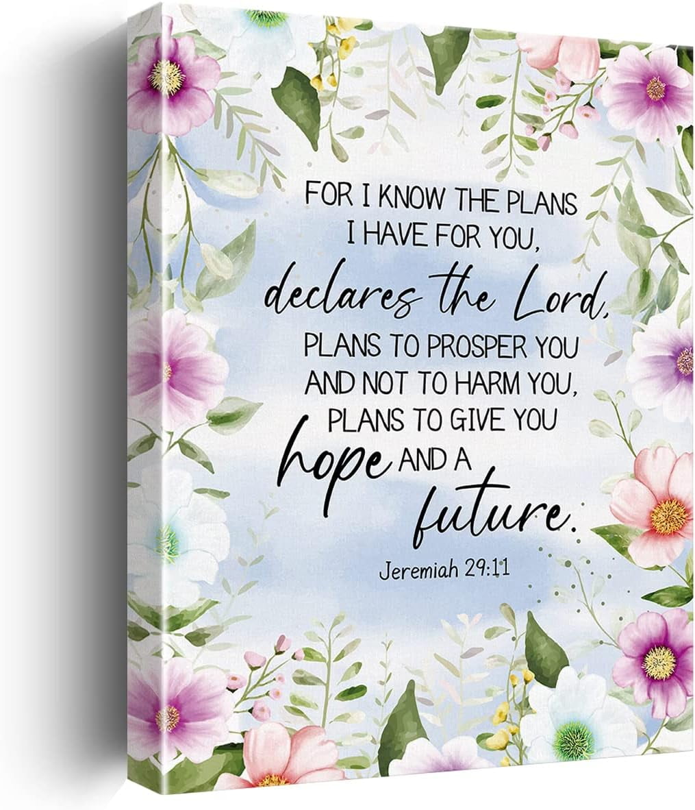 Asdg12s poster Inspirational-Bible-Verse-Wall-Art-Decor-Religious ...