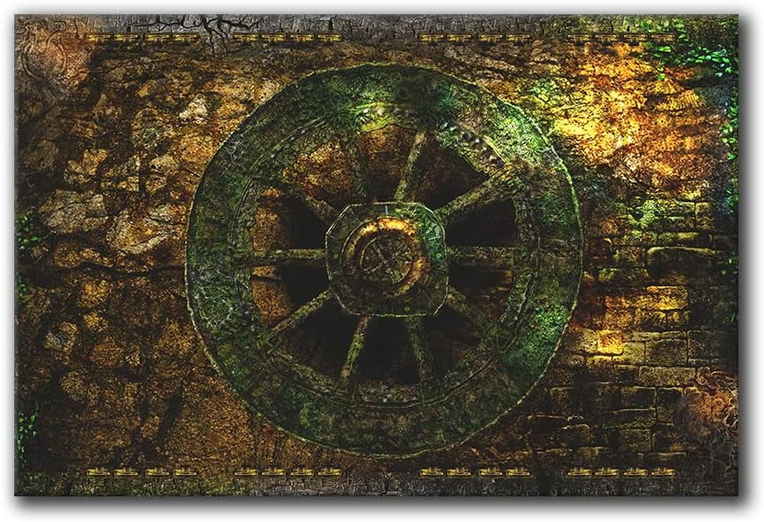 Asdg12s-poster-Mexican-Indian-Art-Canvas-Prints-Mayan-Aztec-Calendar ...