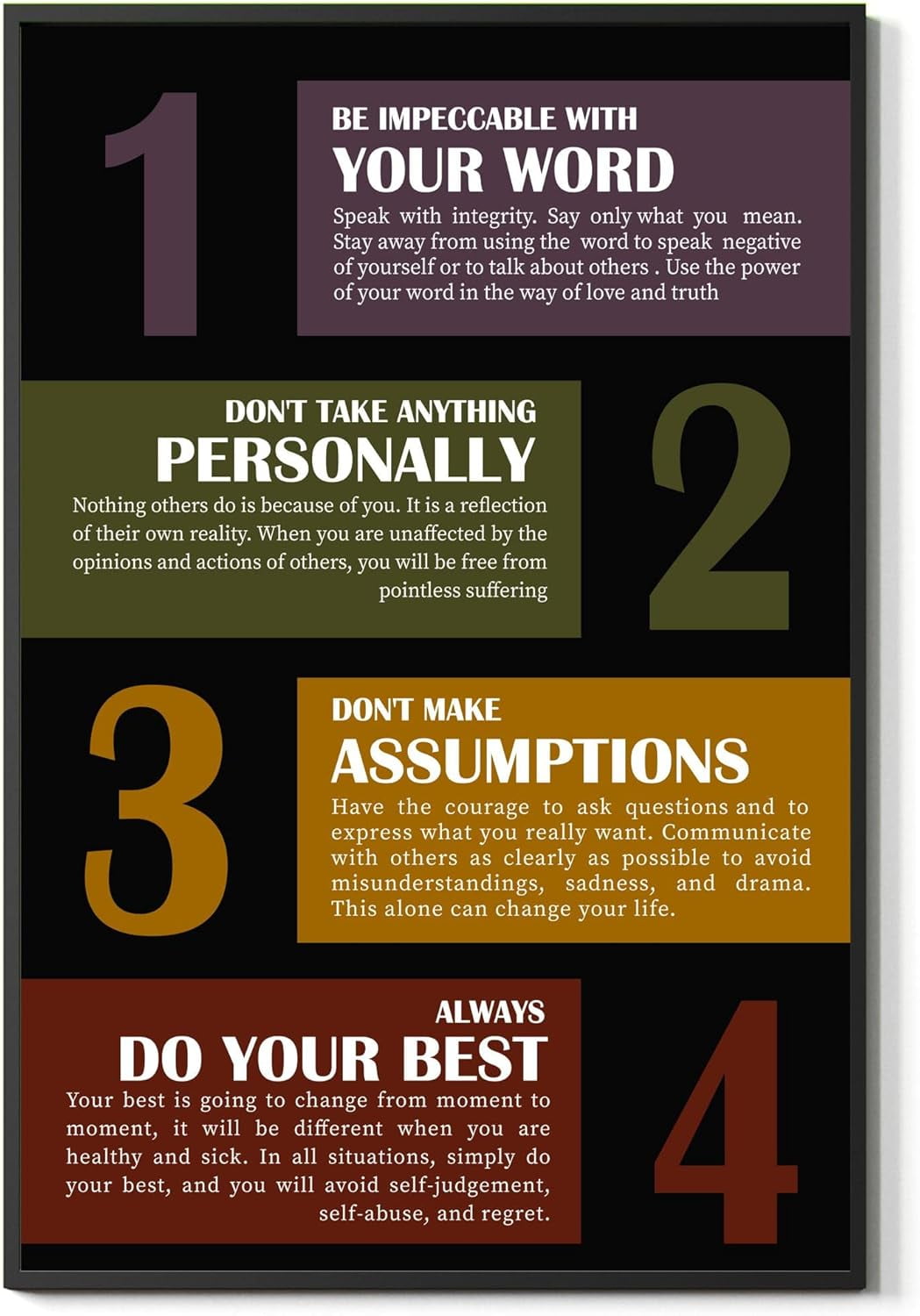 Asdg12s-poster-Motivational-Life-Quote-Wall-Art-Print-Your-Word-Poster ...