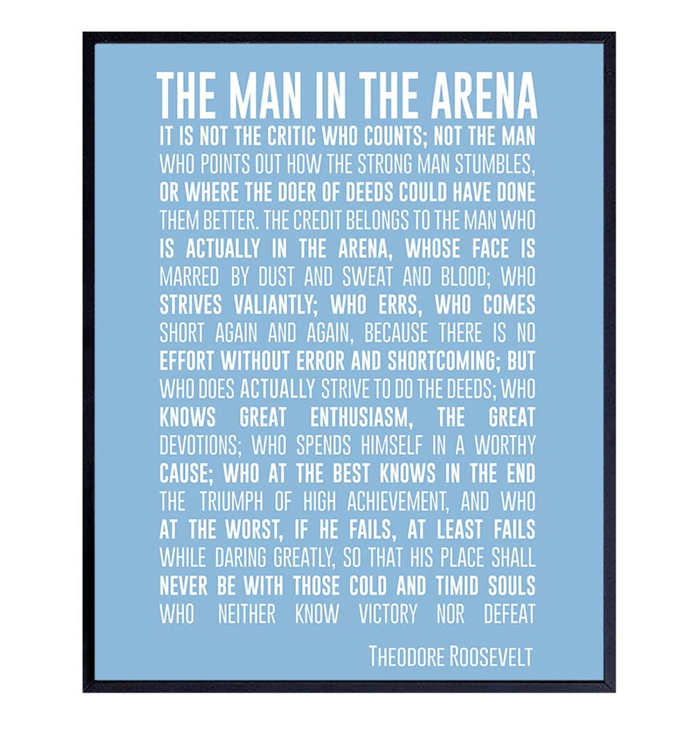Asdg12s-poster-Motivational-Teddy-Roosevelt-Man-in-the-Arena-Quote ...