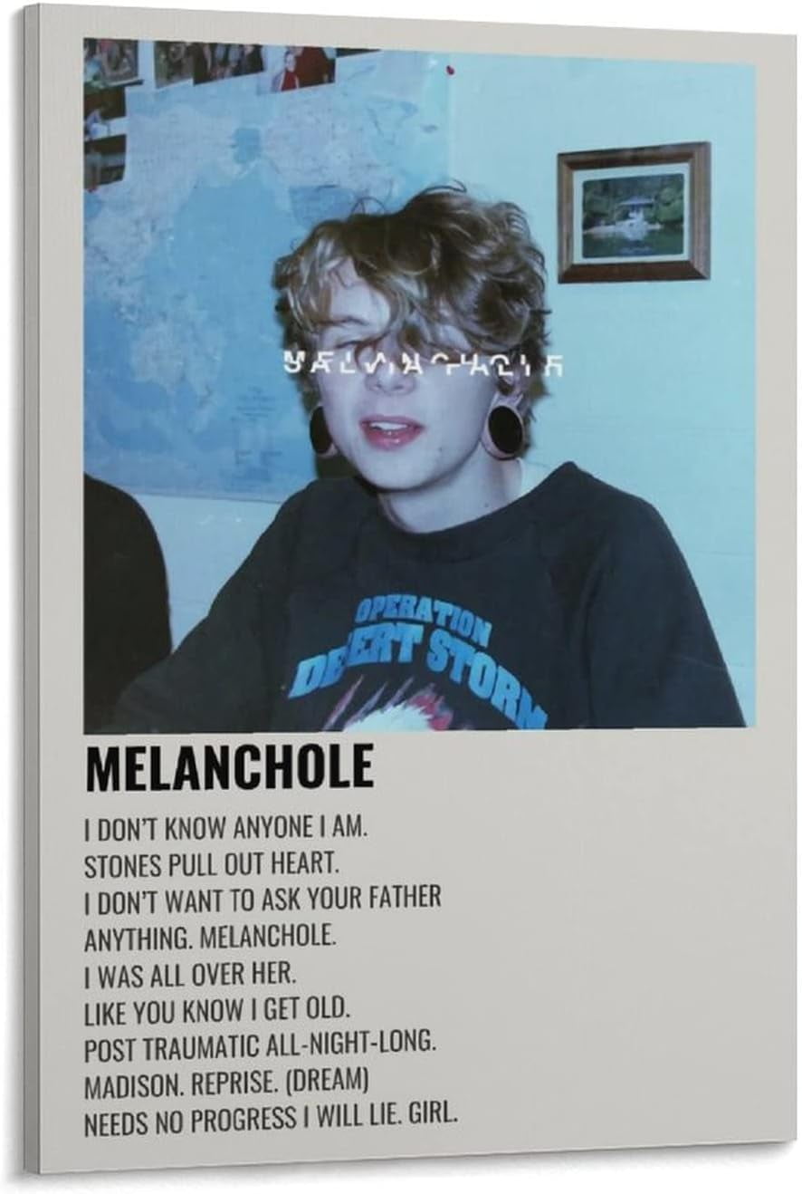 Asdg12s poster-Salvia-Palth-Melanchole-Canvas-Printed-Poster-Frame ...