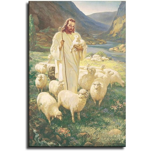 Asdg12s-poster-The-Good-Shepherd-Jesus-Christ-Poster-Picture-Canvas ...