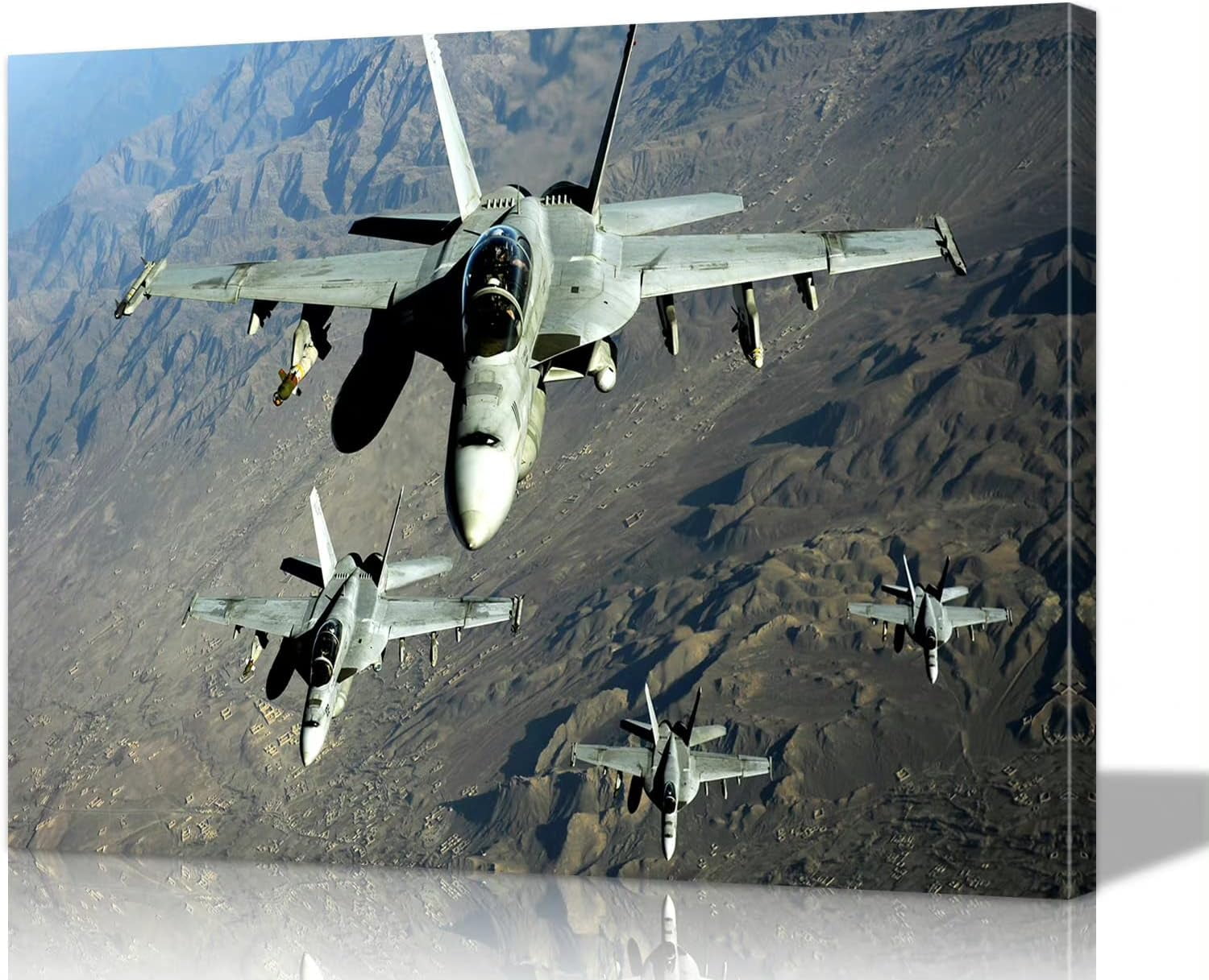 Asdg12sAviation Decor F/A18E/F Hornet Strike Fighter Airplane Decor ...