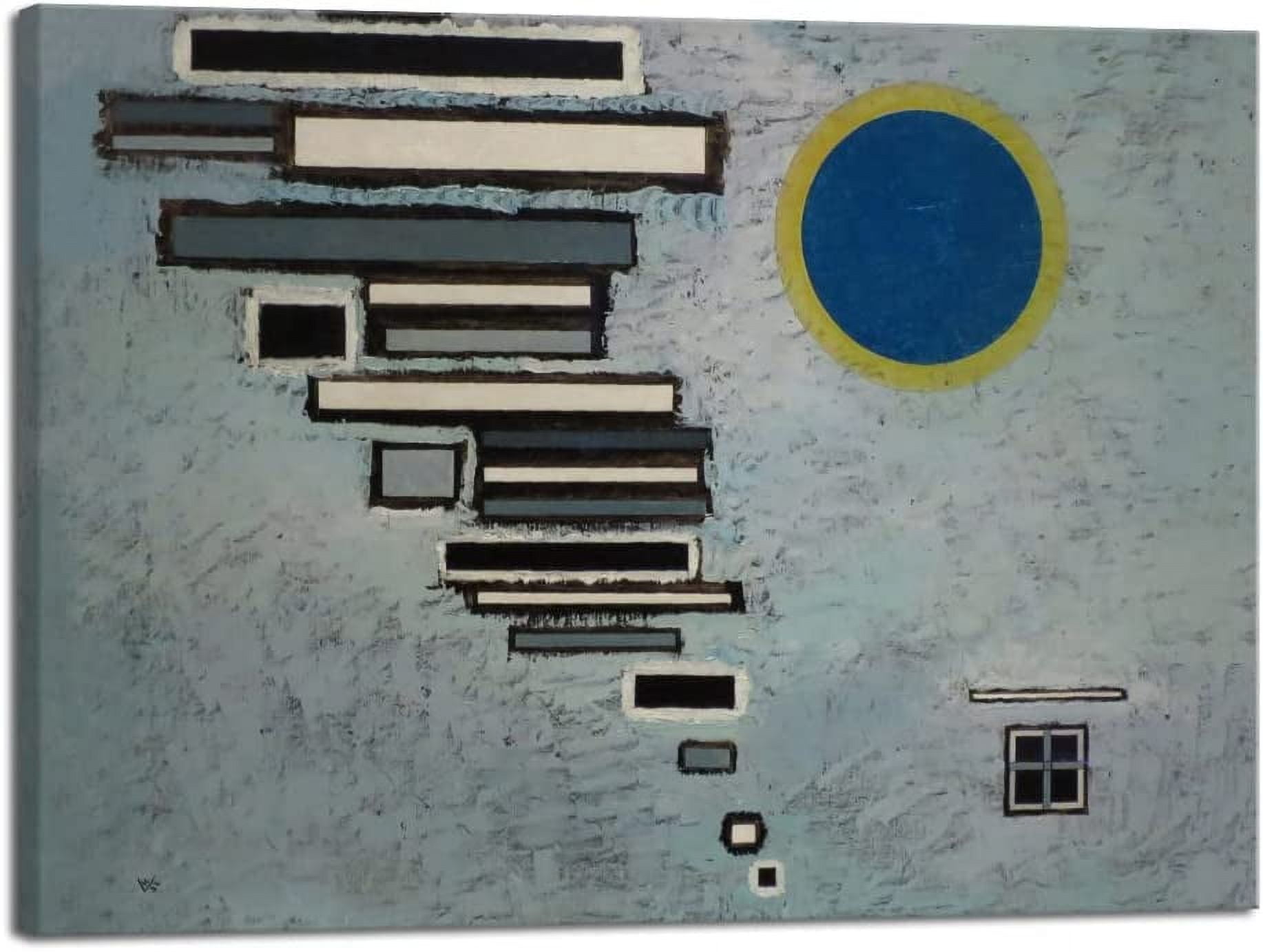 Asdg76s-Canvas Wall Art Wassily Kandinsky Composition Viii Picture ...