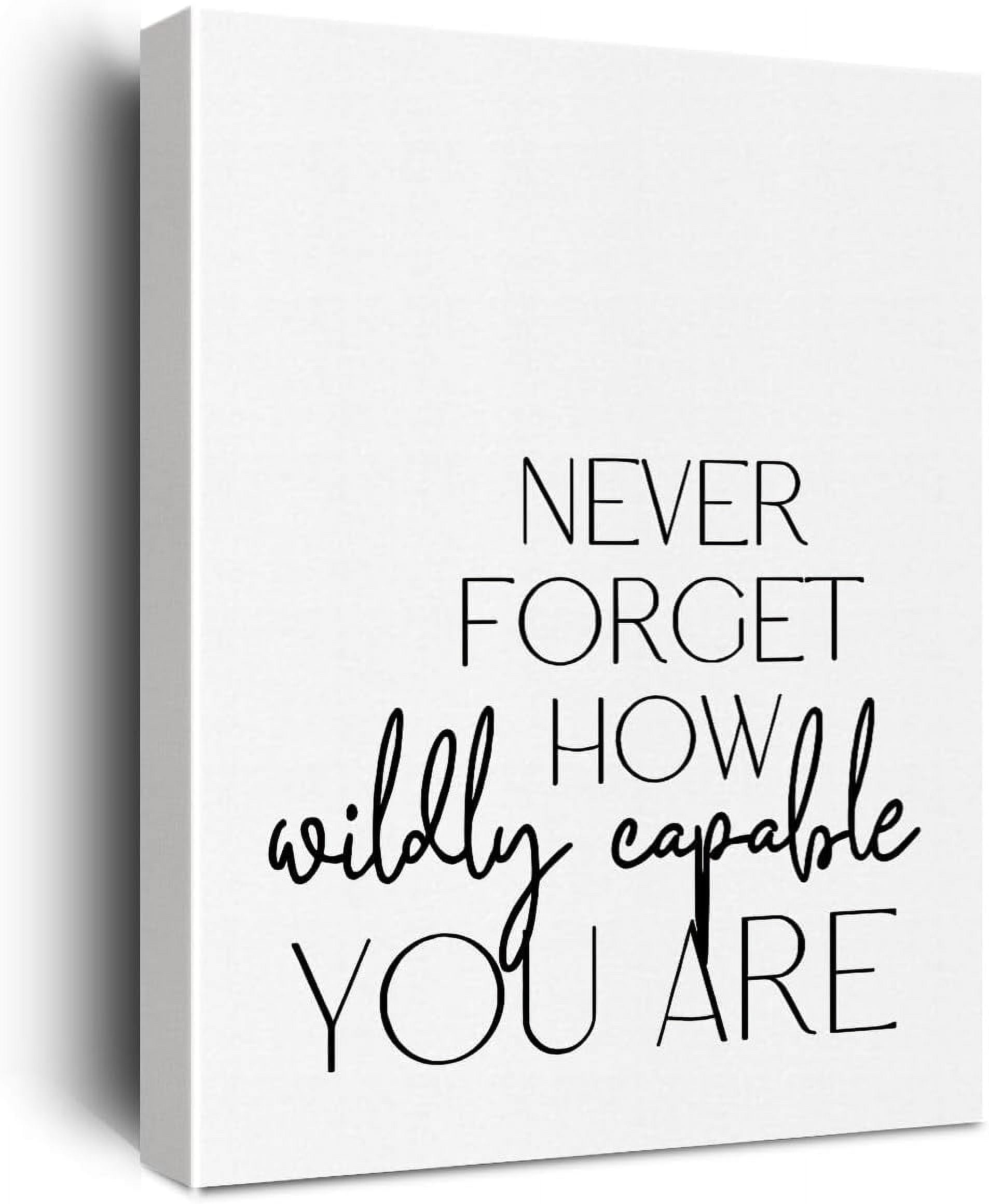 Asdg76s-Inspirational Office Decor Canvas Wall Art Framed Positive ...