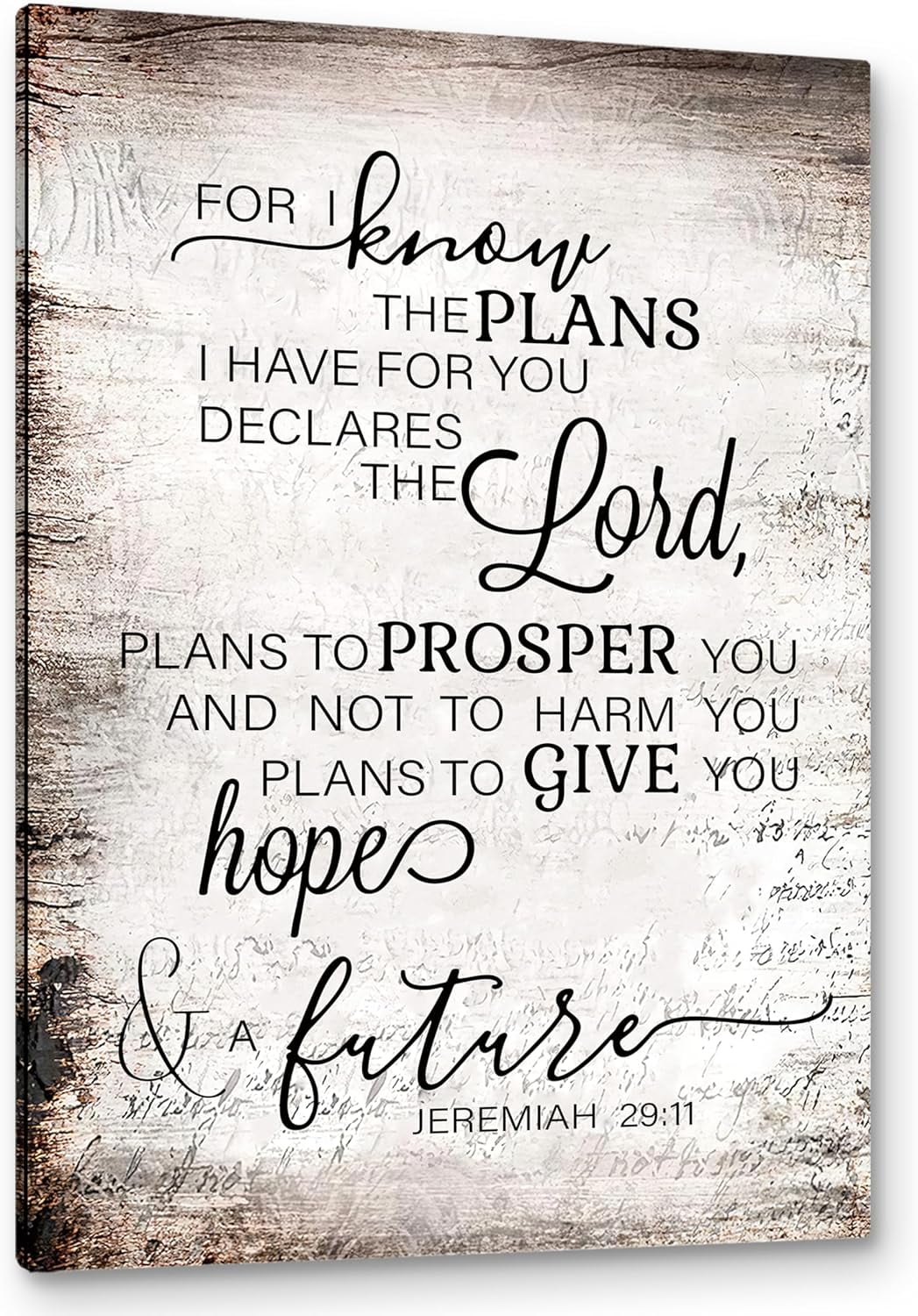 Asdg76s-Jeremiah 29 11 Wall Art, Christian Jeremiah 29:11 For I Know ...
