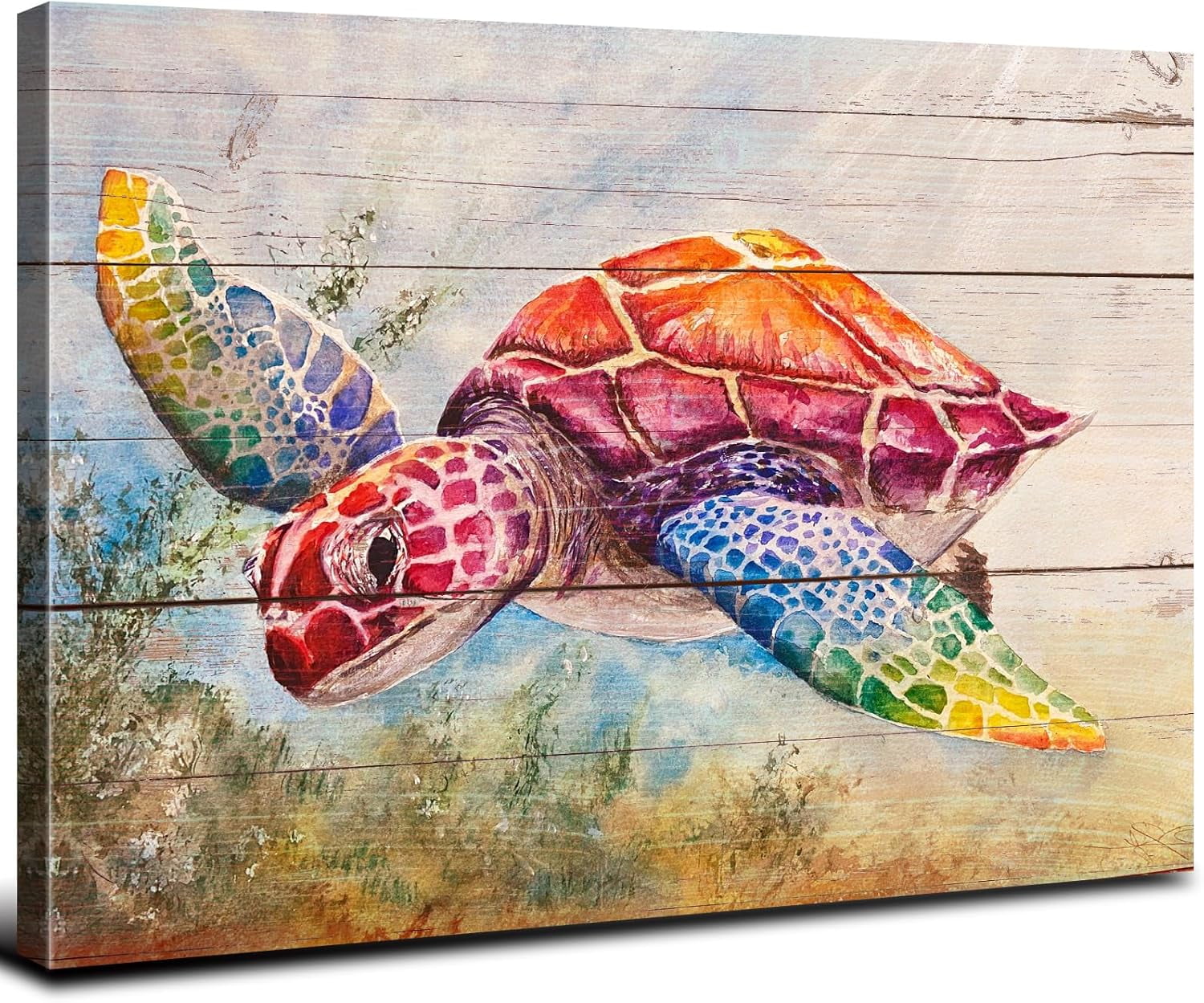 Asdg76s-Rustic Home Signs Wall Art Farmhouse Kitchen Wall Decor Vintage ...