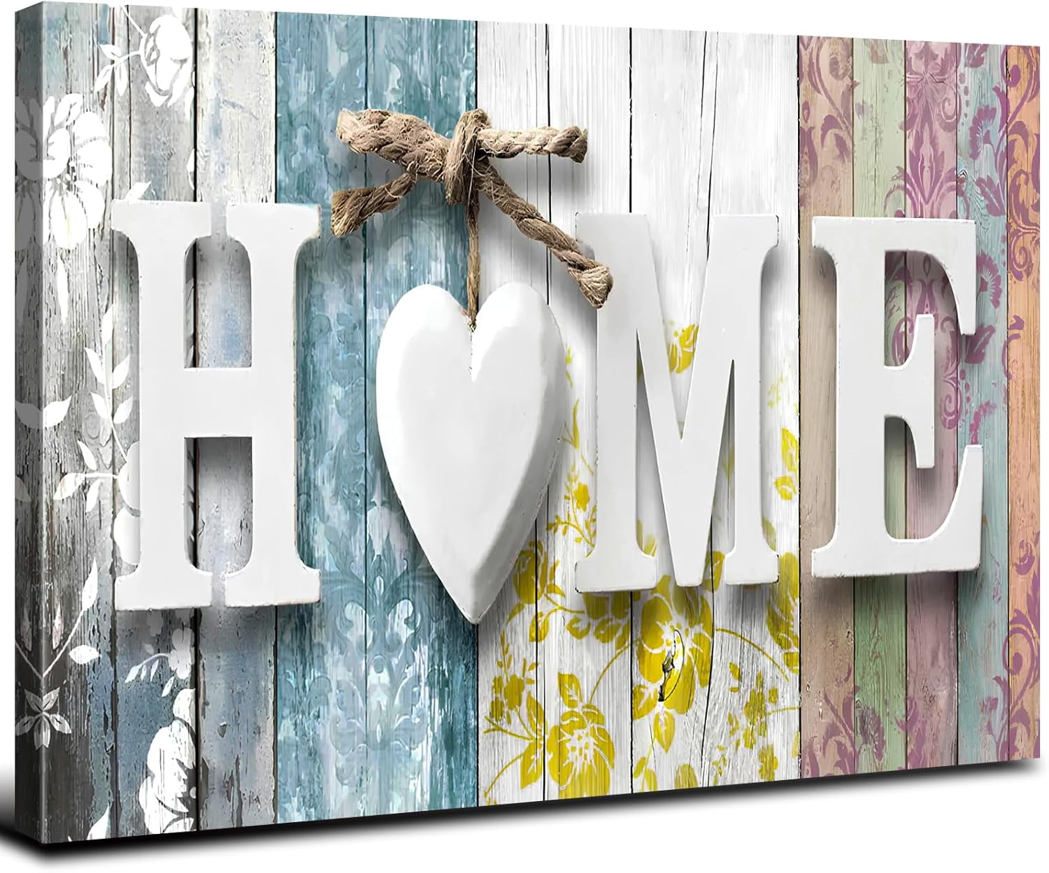 Asdg76s-Rustic Home Signs Wall Art Farmhouse Kitchen Wall Decor Vintage ...