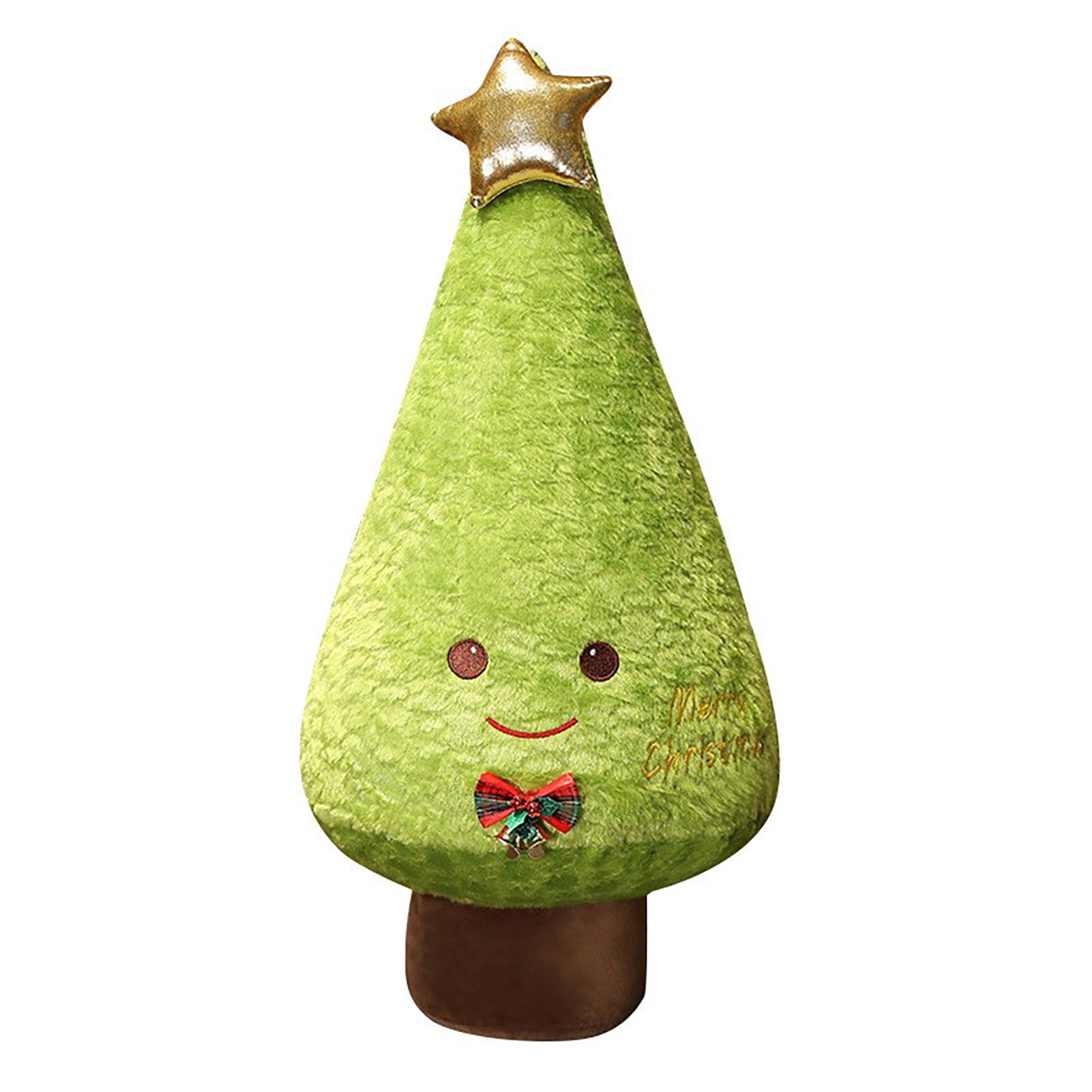 Asdomo Christmas Tree Plush Toy With Star,Cute Plush Pillow Soft ...