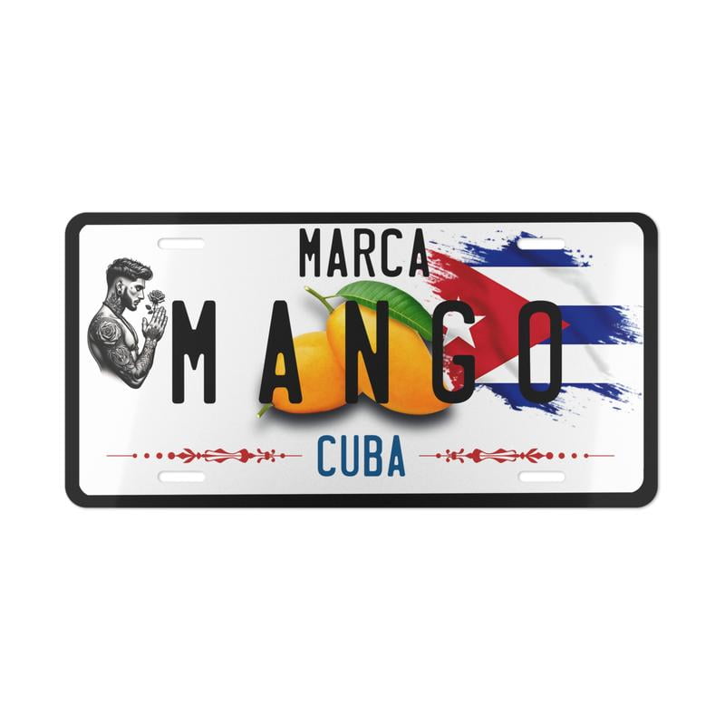 Asere que Bola Cuban Culture Decorative License Plate – 12x6 Inches ...