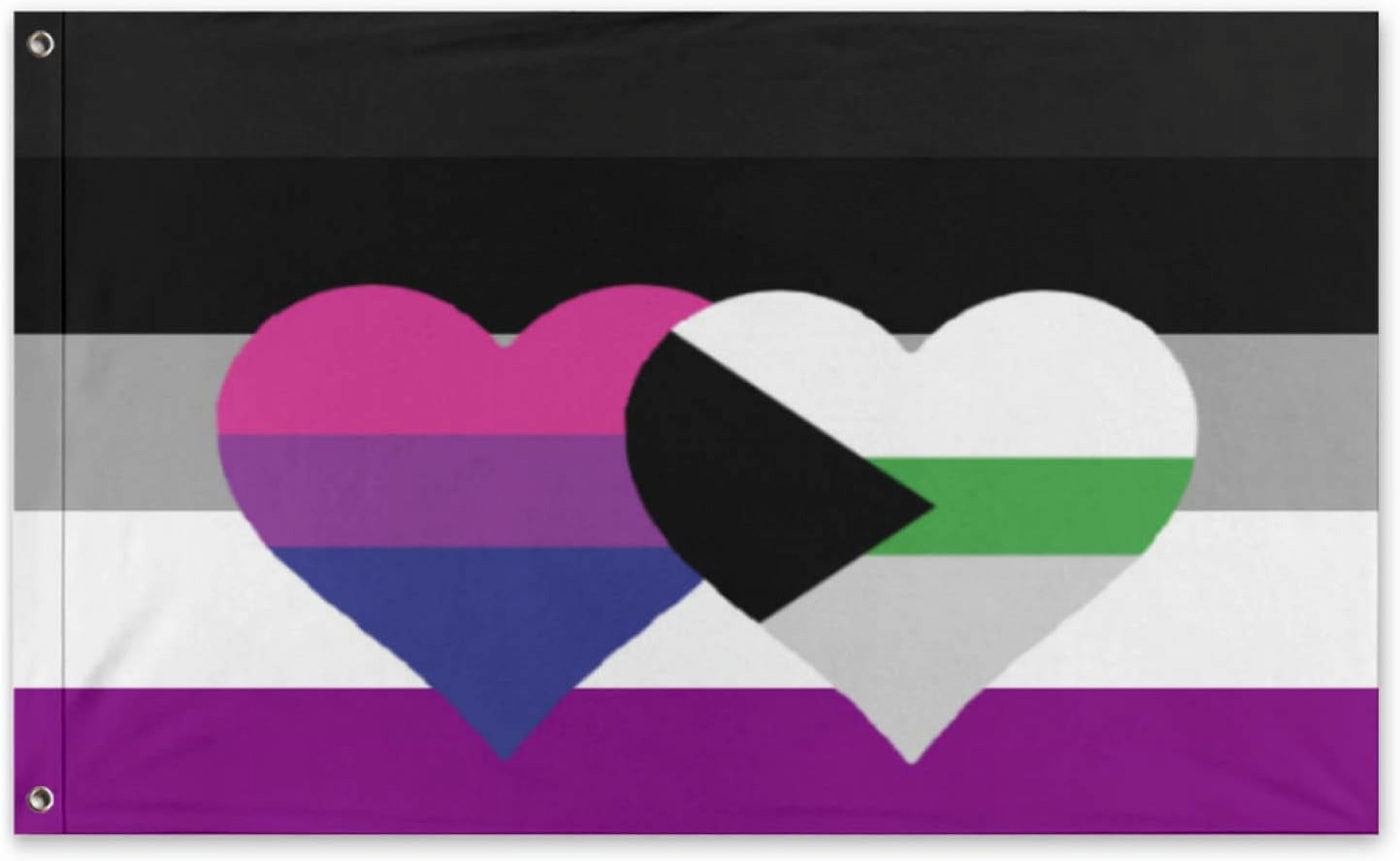 Asexual Demi Biromantic Pride Flag - LGBTQIA+ Gender Identity Flag ... Asexual Demi Biromantic Pride Flag - LGBTQIA+ Gender Identity Flag ...