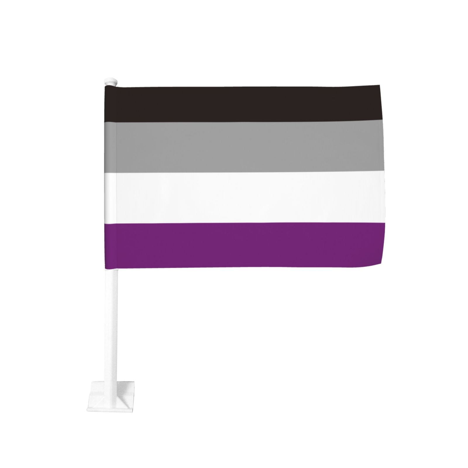 Asexual Pride Car Flag Double-Sided Outdoor Flags Banner Sign Small ...