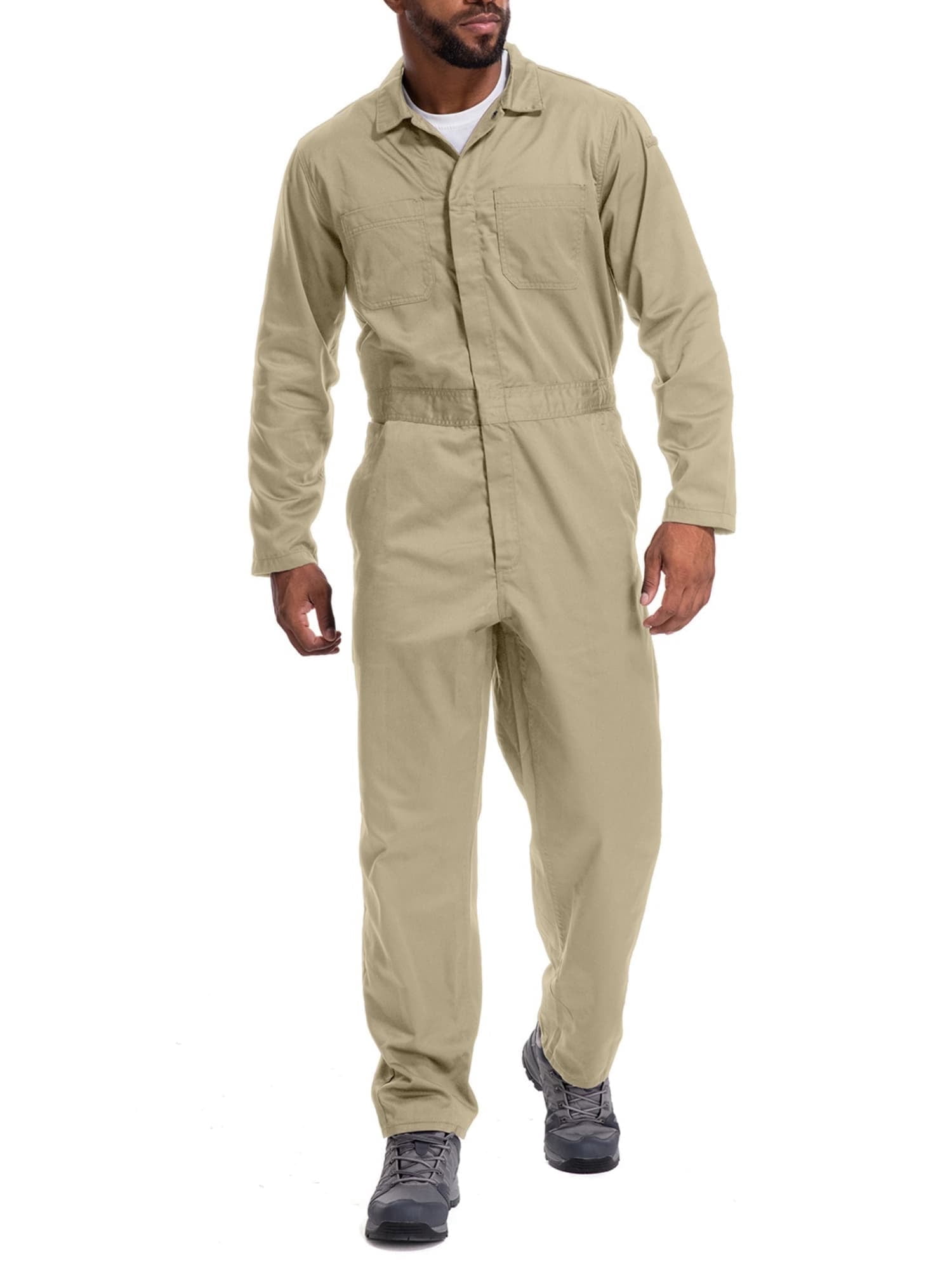 Asfixiado Mens Coveralls Mechanic Work Jumpsuit Water-Resistant ...