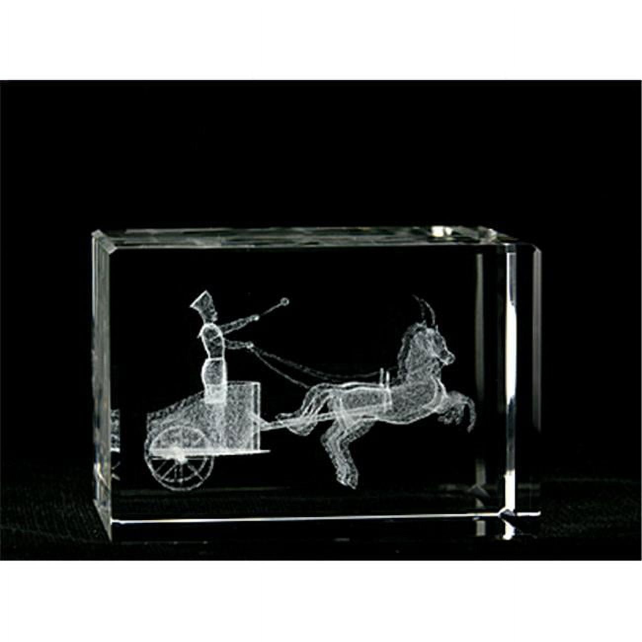 Asfour Crystal 1159-70-08 Crystal Laser-Engraved Ramses Chariot Ancient ...