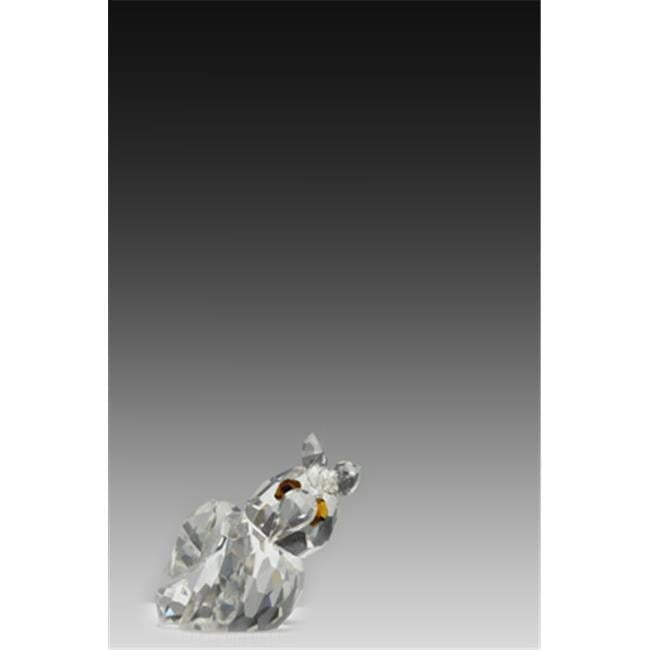 Asfour Crystal 665-12 0.66 L x 0.86 H in. Crystal Owl Birds Figurines ...
