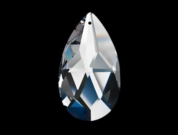 Asfour Crystals Wholesale 1.5in (38x22)mm Pear Shape Full Cut #872 - 20 ...