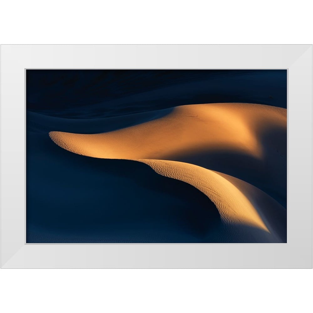 Asghar Alimoradi, Ali 24x17 White Modern Wood Framed Museum Art Print ...