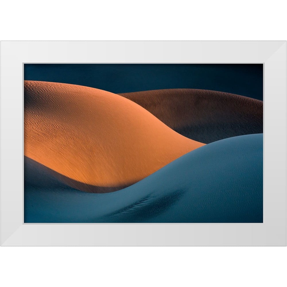 Asghar Alimoradi, Ali 32x23 White Modern Wood Framed Museum Art Print ...