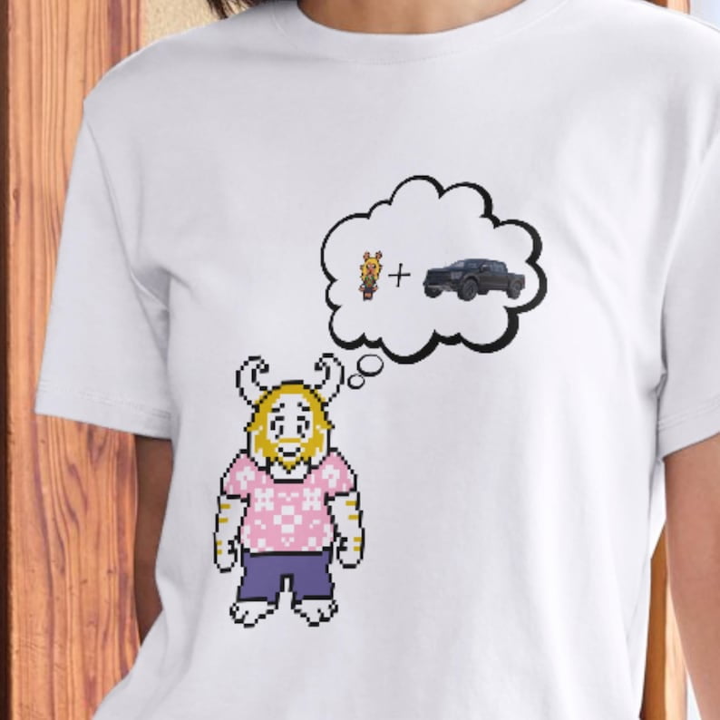 Asgore's thoughtful ideas, Deltarune Asgore Driving Meme Shirt ...