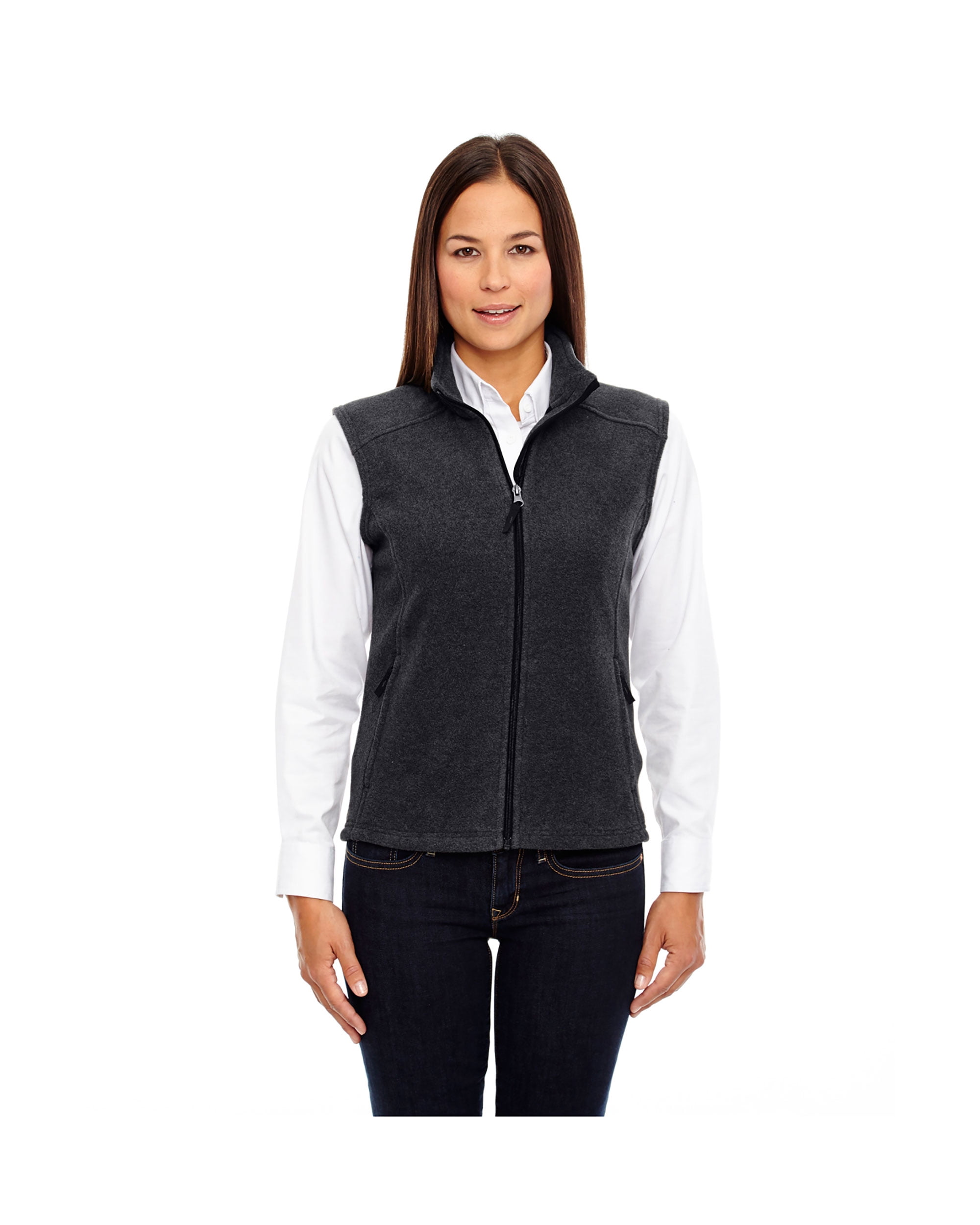 Ash City - Core 365 78191 Ladies' Journey Fleece Vest - Walmart.com