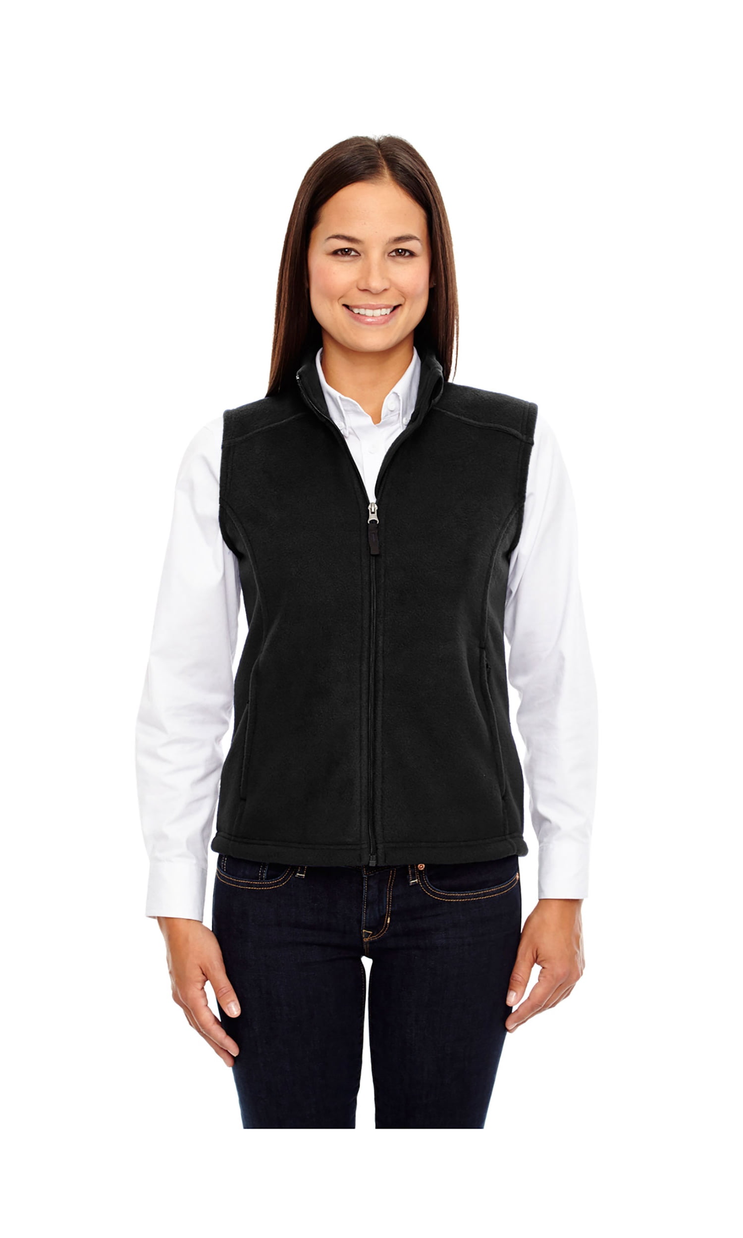 Ash City - Core 365 78191 Ladies' Journey Fleece Vest - Walmart.com