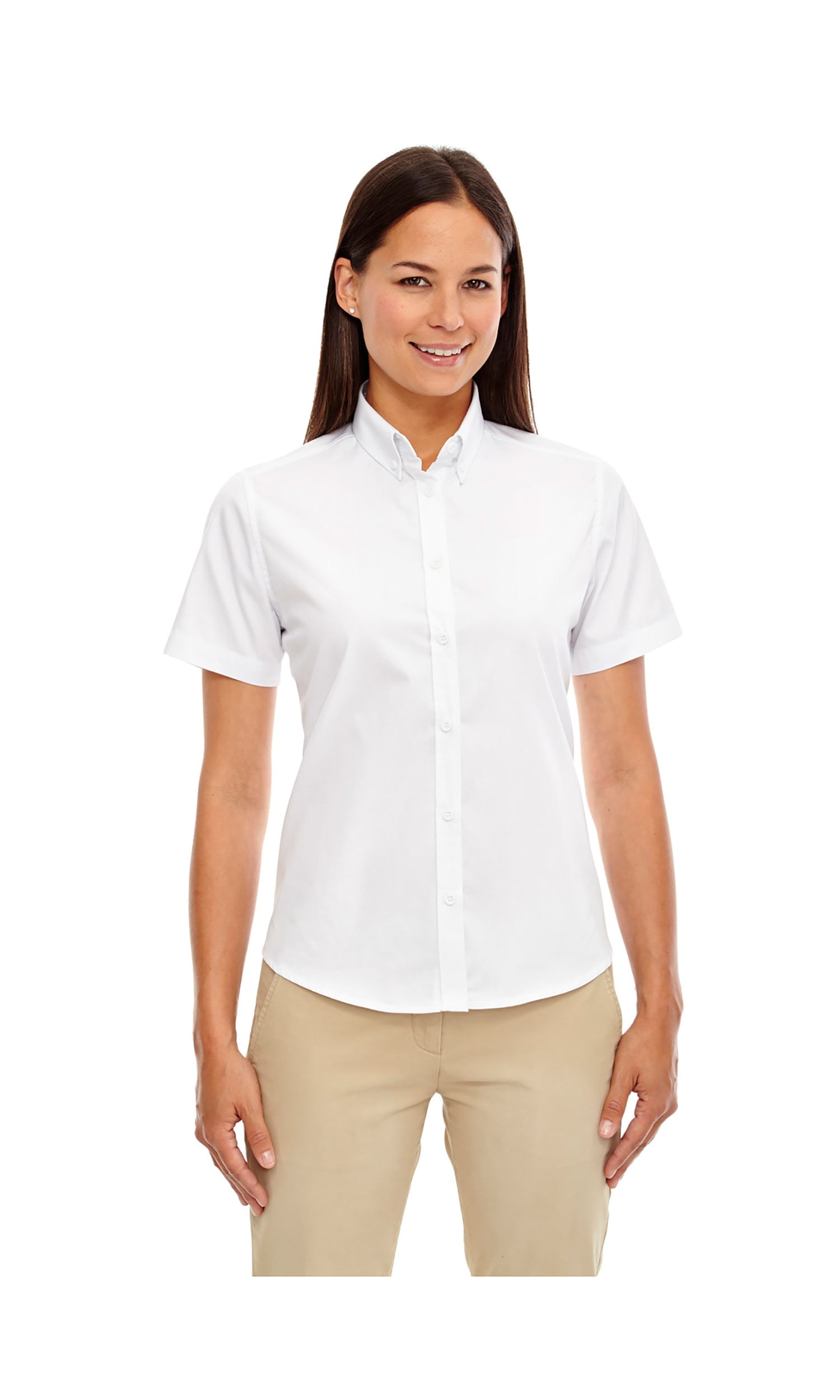 Ash City Core 365 78194 - Optimum Core 365 Ladies' Short Sleeve Twill ...