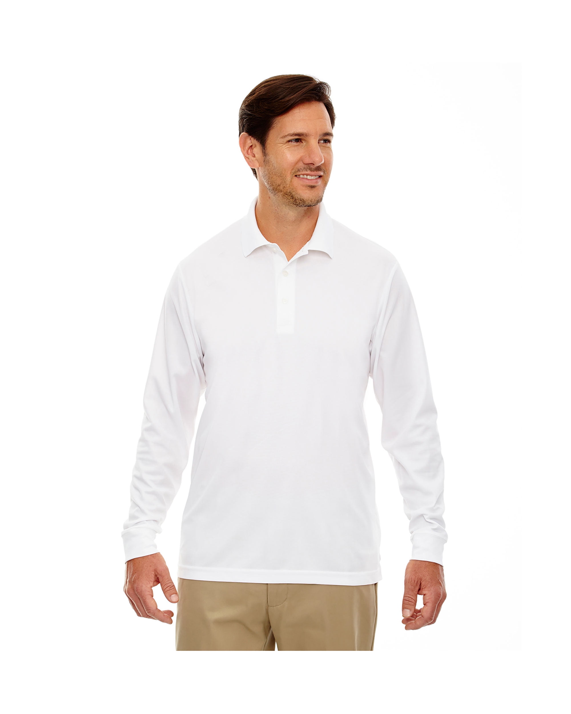 Ash City - Core 365 88192 Men'S Pinnacle Performance Long-Sleeve Piqué ...