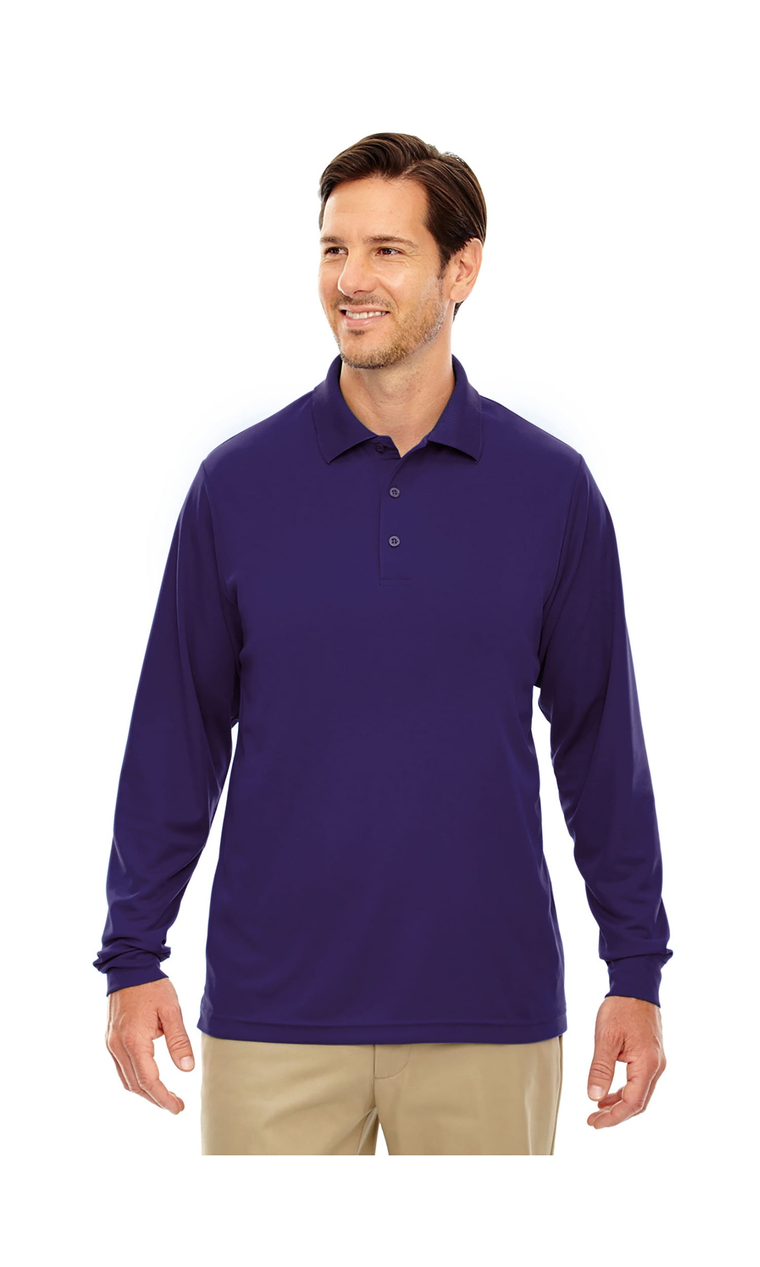 Ash City - Core 365 88192 Men'S Pinnacle Performance Long-Sleeve Piqué ...