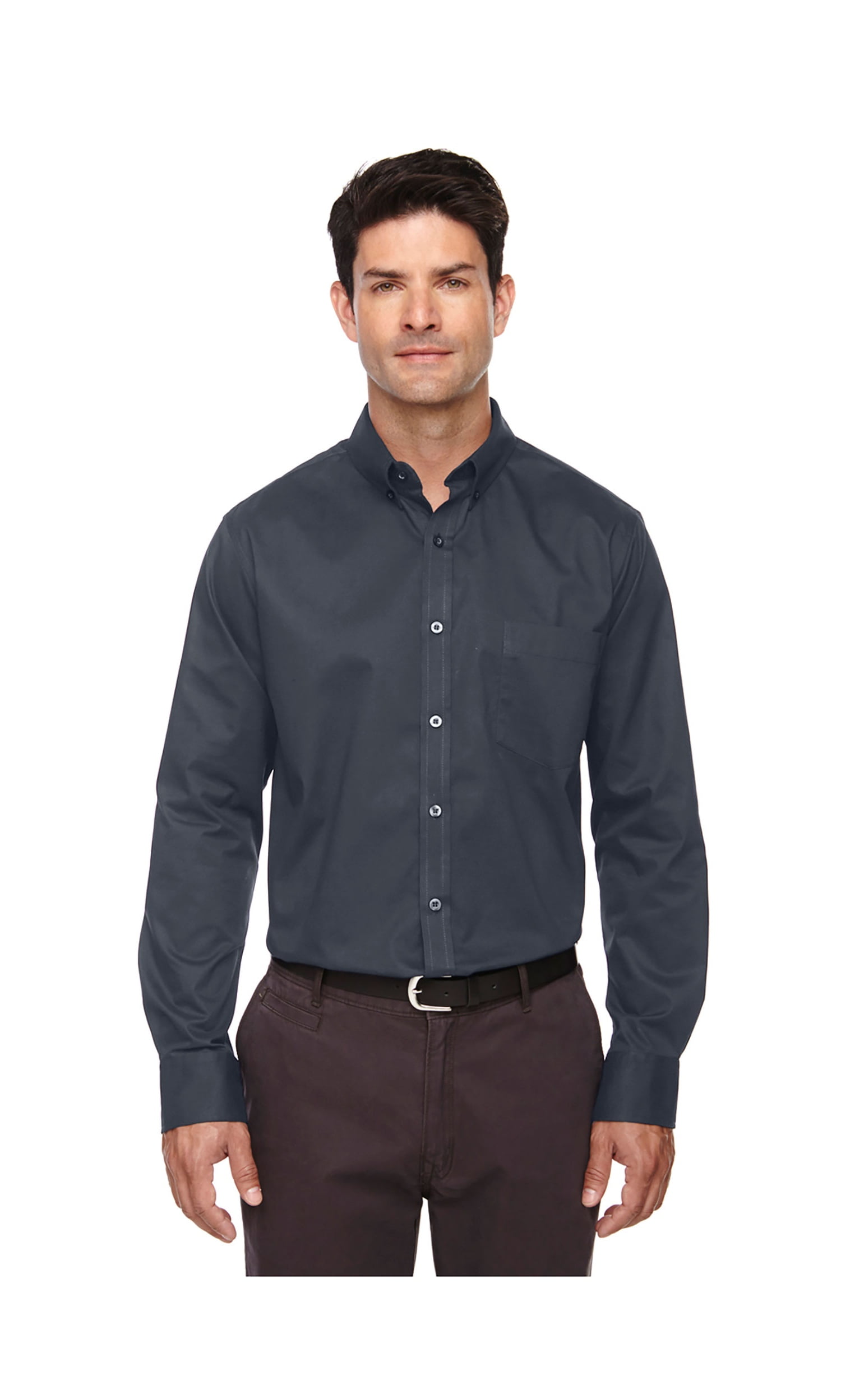 Ash City - Core 365 88193 Men'S Operate Long-Sleeve Twill Shirt ...