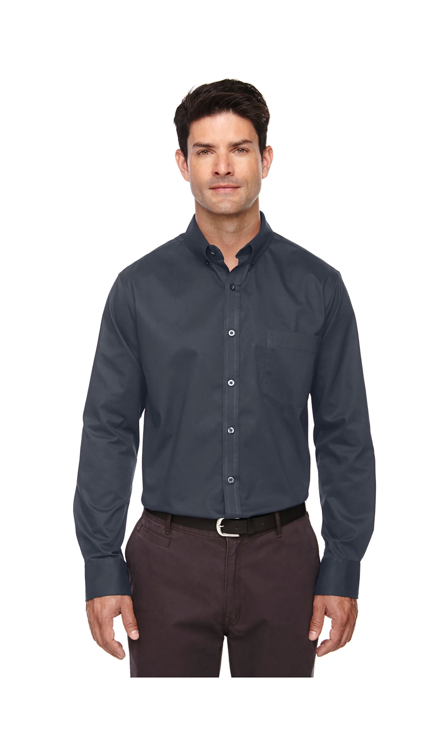 Ash City - Core 365 88193 Men'S Operate Long-Sleeve Twill Shirt ...