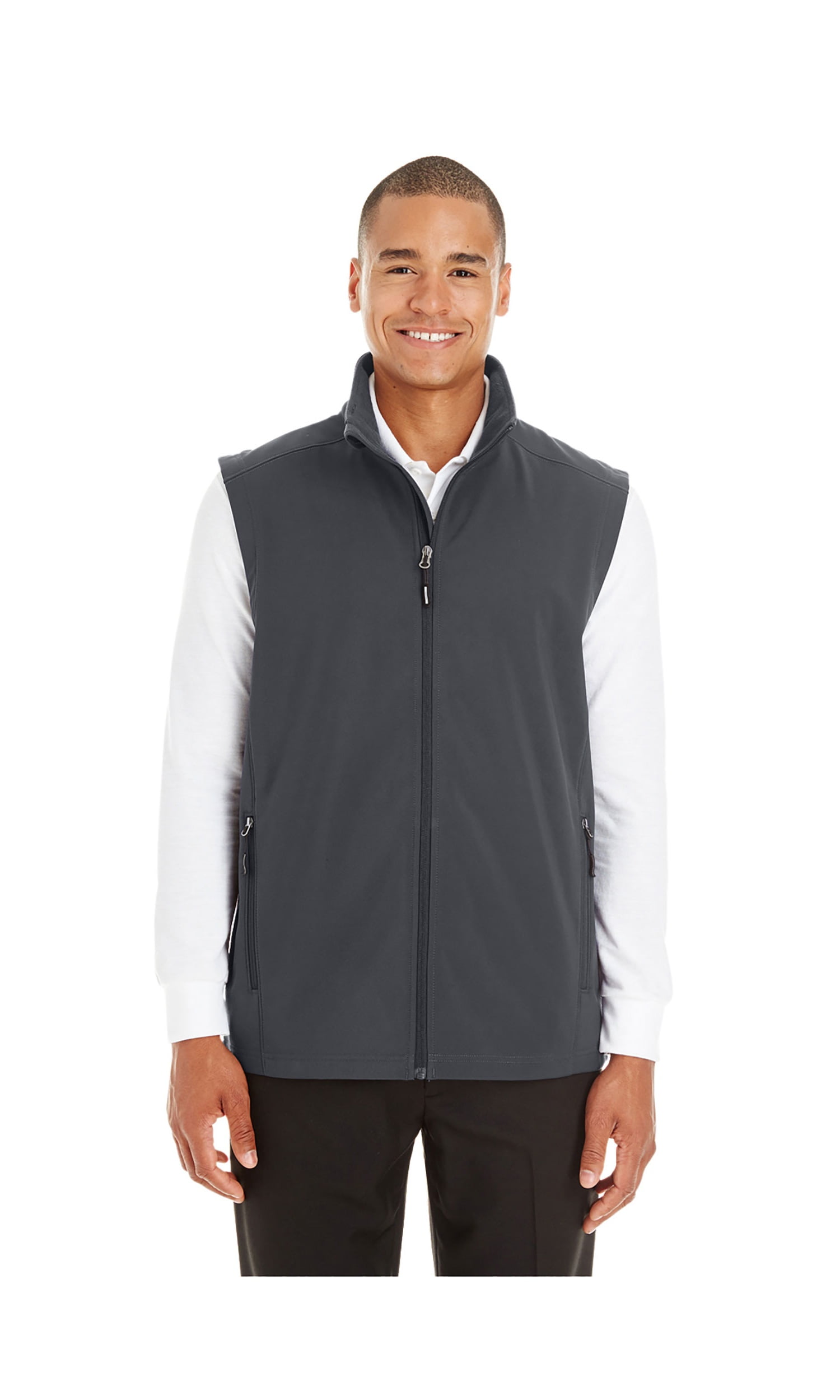 Ash City - Core 365 Men's Cruise Two-Layer Soft Shell Vest, Style CE701 ...