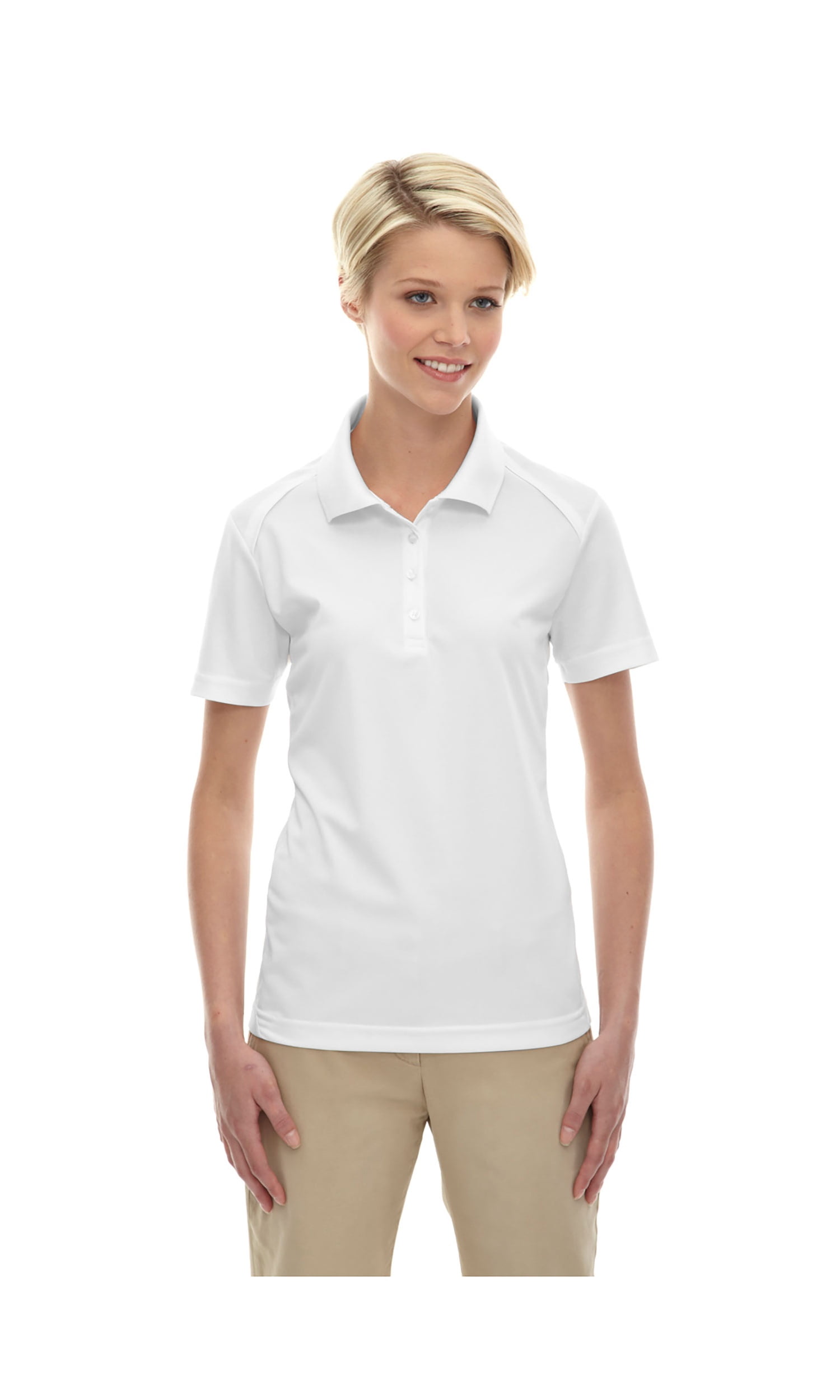 Ash City Ladies' Snag Protection Short-Sleeve Polo, Moisture Wicking ...