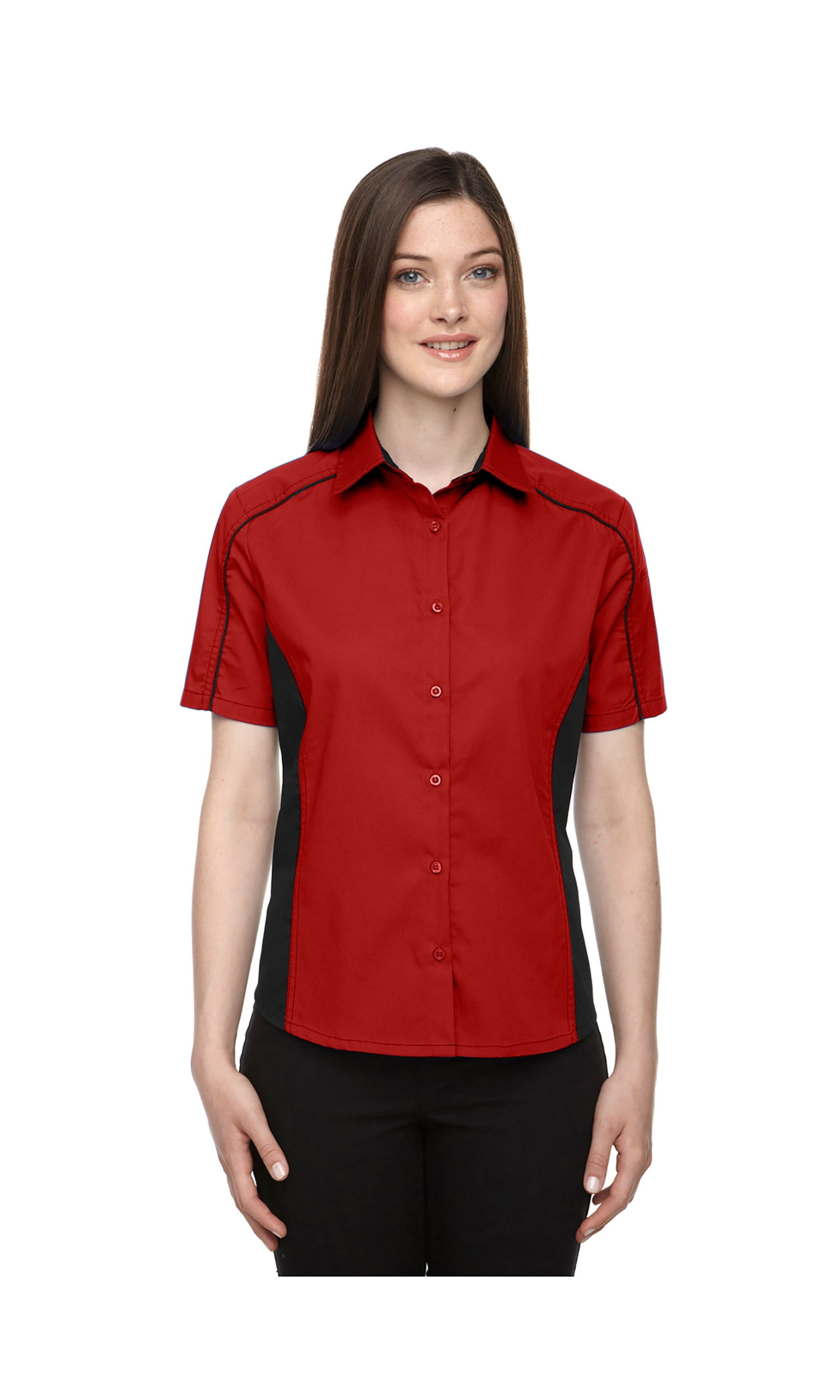 Ash City - North End 77042 Ladies' Fuse Colorblock Twill Shirt ...