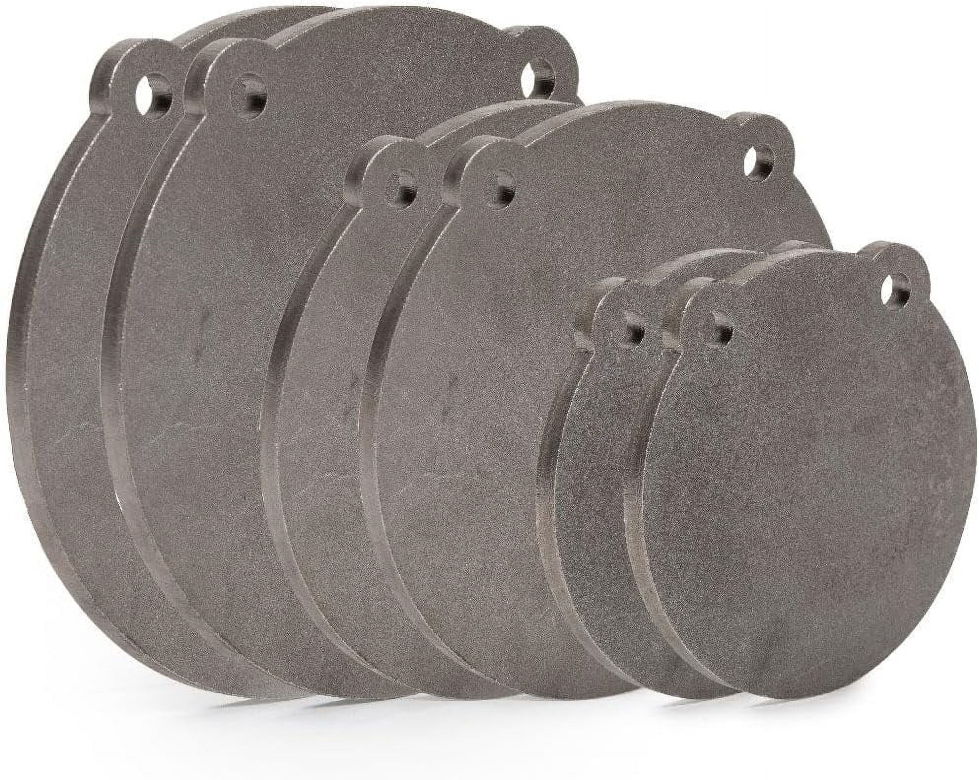 Ash & Ember 2 Sets of 3/8" Thick AR500 Steel Plate Gong Shooting ...