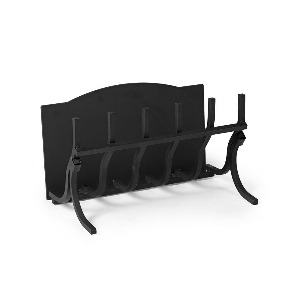 Ash & Ember 26" Wide High-Efficiency Smoke-Free Fireplace Log Grate ...