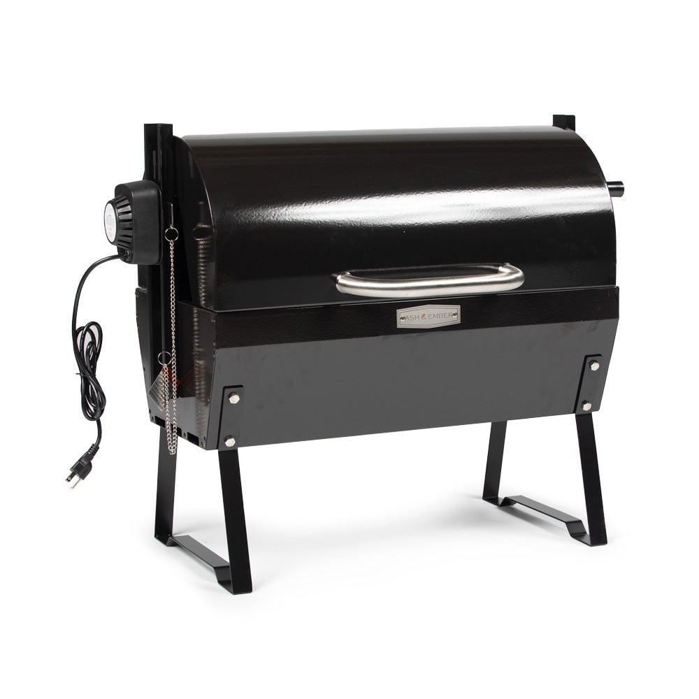 Ash & Ember 4W Meat Barbeque Rotisserie Grill, 33 LB Capacity ...