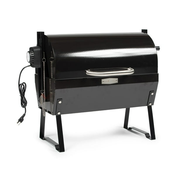 Ash & Ember 4W Meat Barbeque Rotisserie Grill, 33 LB Capacity ...