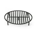 Ash & Ember Outdoor Bonfire Grill, 28.5in Heavy Duty Steel Firewood Pit ...